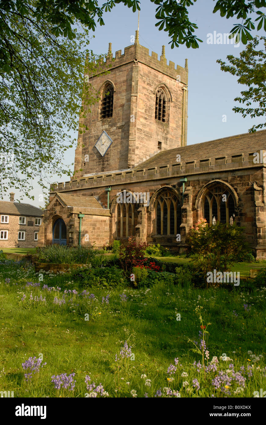 St michaels church croston hi-res stock photography and images - Alamy