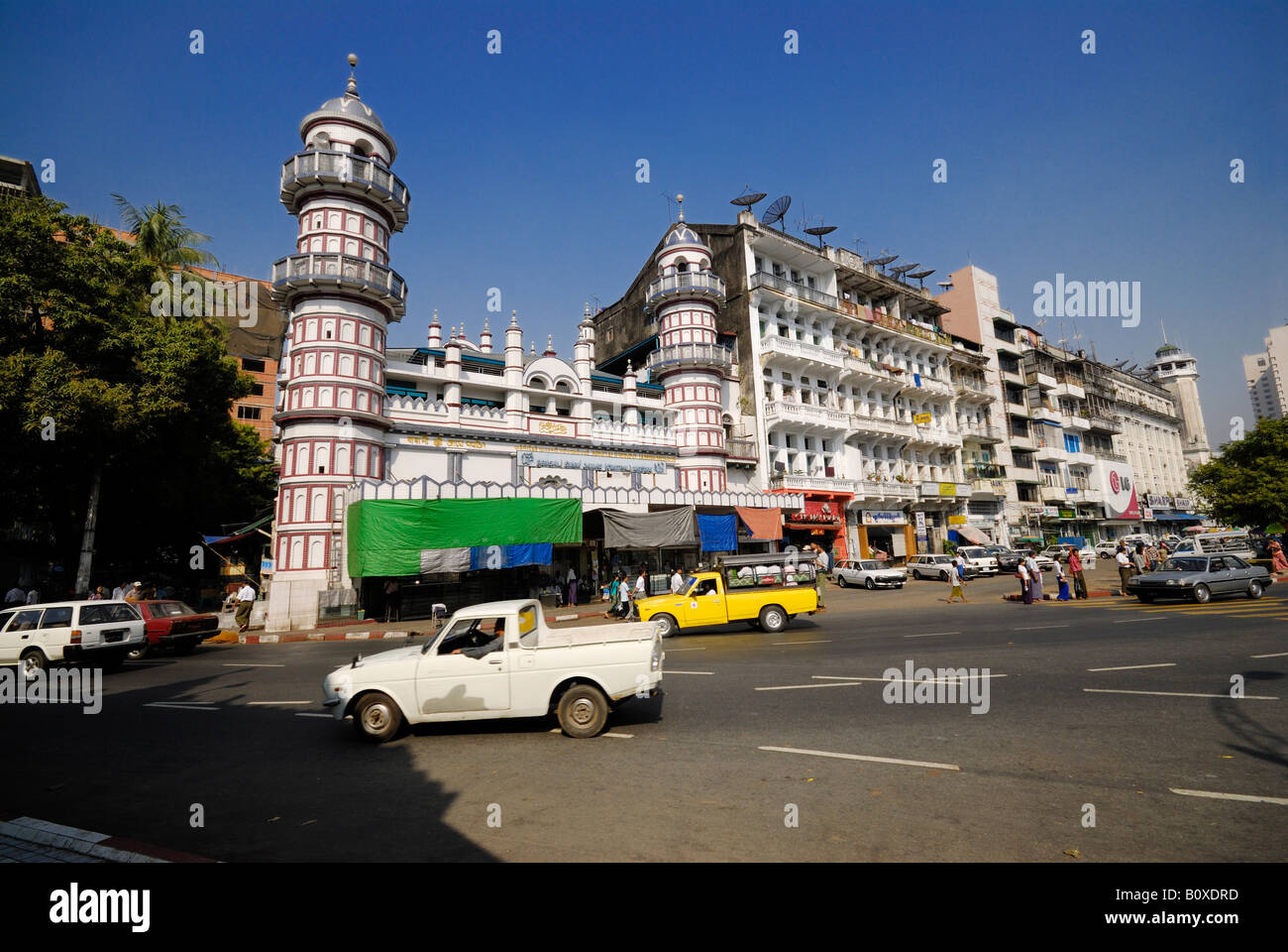 ASIA MYANMAR BURMA BIRMA YANGON YANGOON Bengali Sunni Jamae central ...