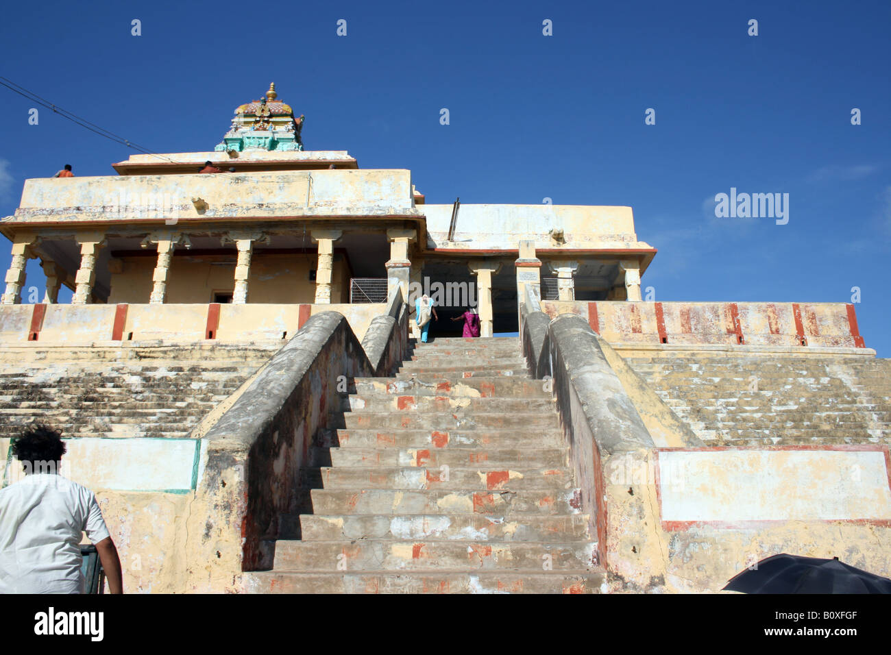 Ramar temple foot steps lord hi-res stock photography and images - Alamy