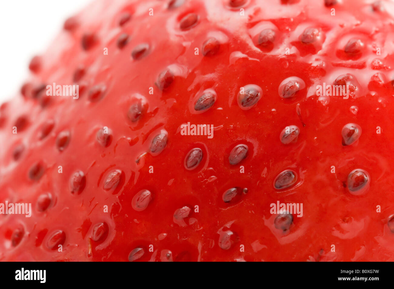 object on white food strawberry Stock Photo - Alamy
