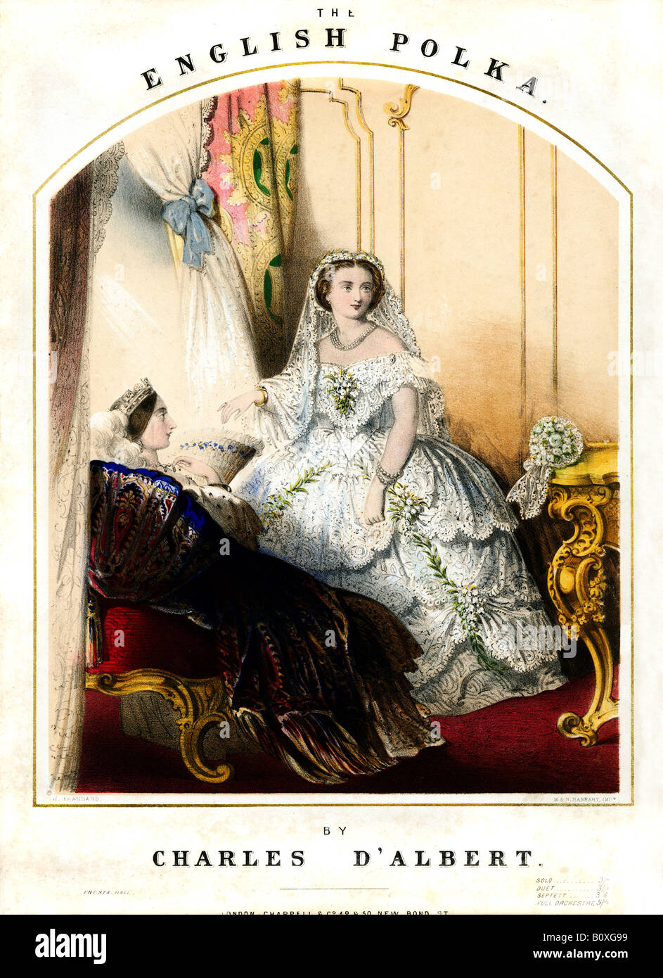 Queen victoria wedding hi-res stock photography and images - Alamy