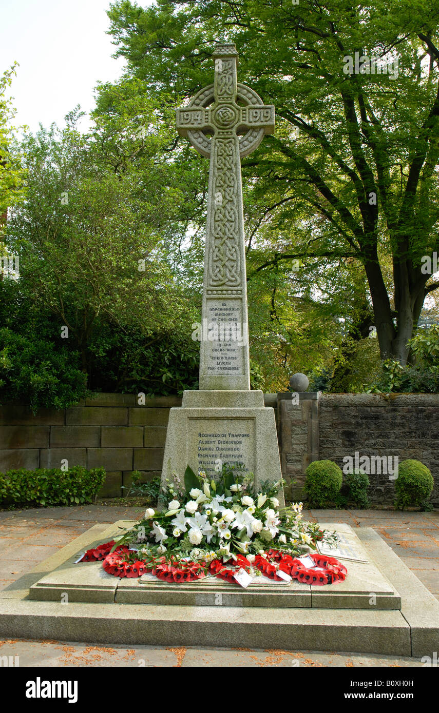 Thw War Memorial, Croston, Lancashire Stock Photo - Alamy