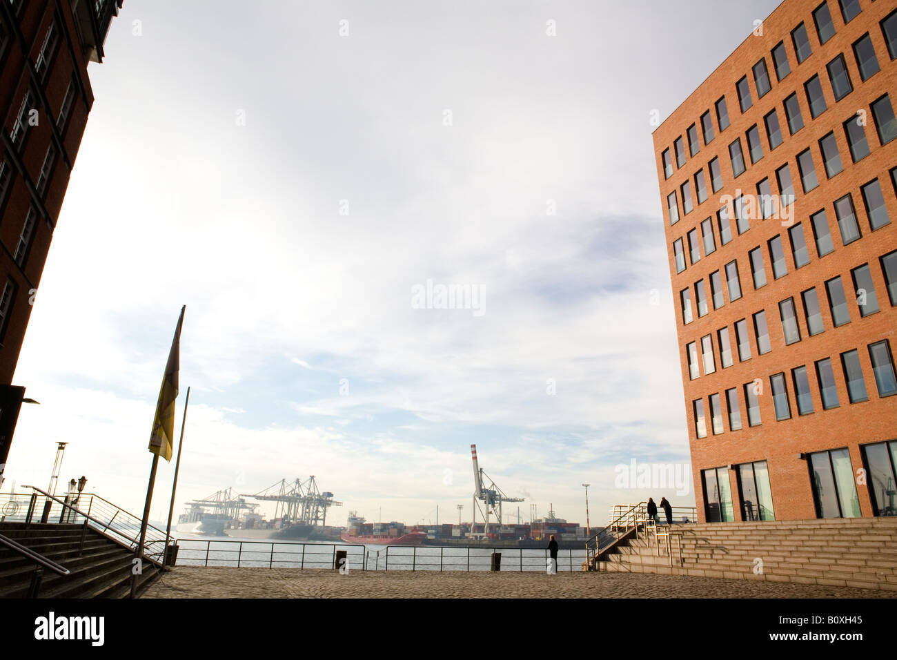 A Day in Hamburg at Spring Stock Photo - Alamy