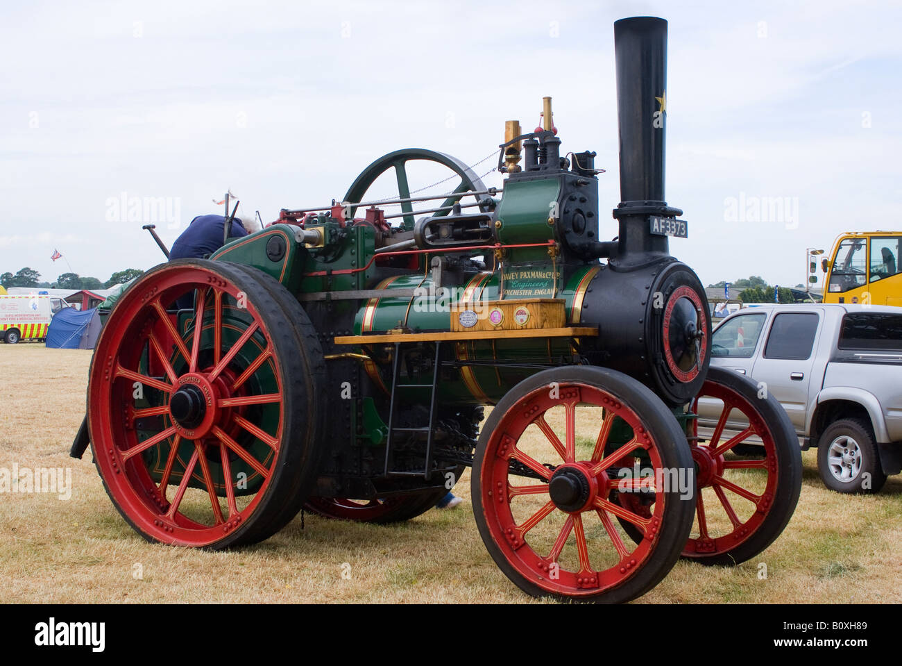 Steam Agricultural Traction Engine at Smallwood Vintage Rally Cheshire ...