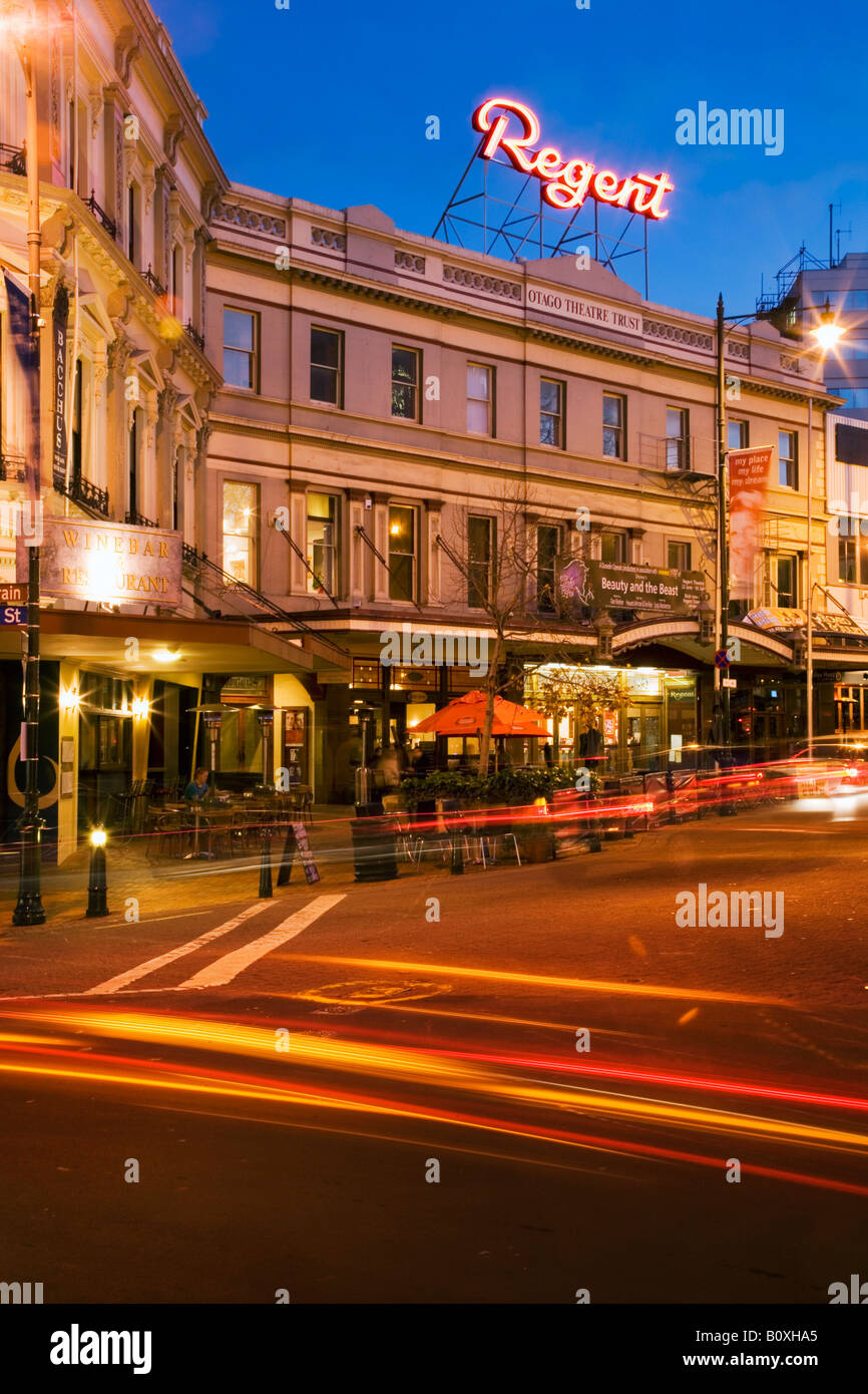 Regent Theatre Bars and Cafes Octagon Dunedin South Island New Zealand ...