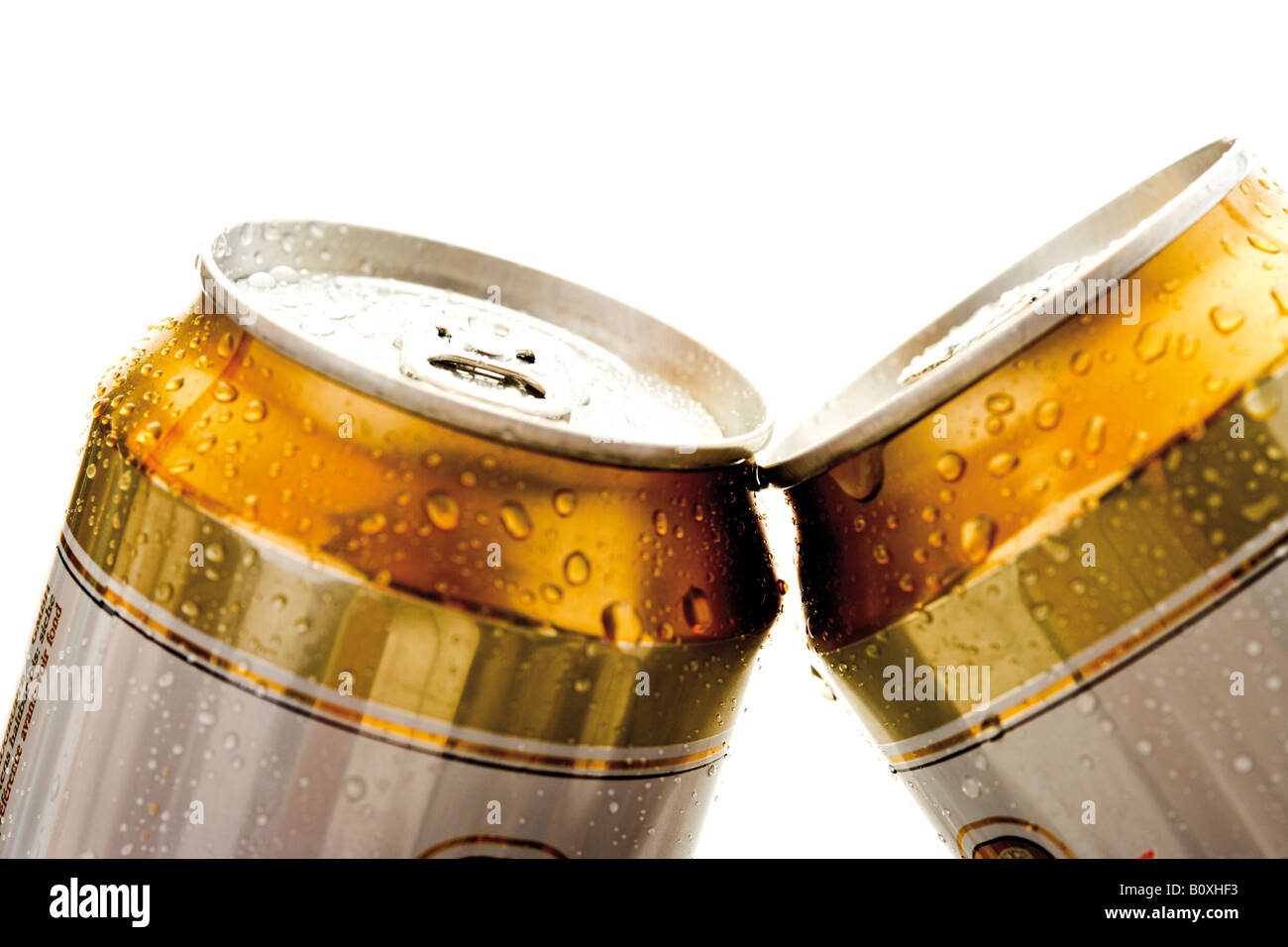 Beer cans, close-up Stock Photo - Alamy
