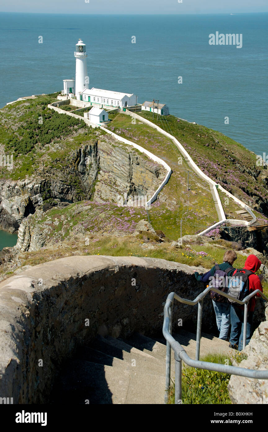 South stack lighthouse stair hi-res stock photography and images - Alamy