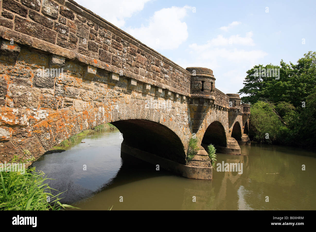 united kingdom west sussex amberley bridge over the river arun Stock ...