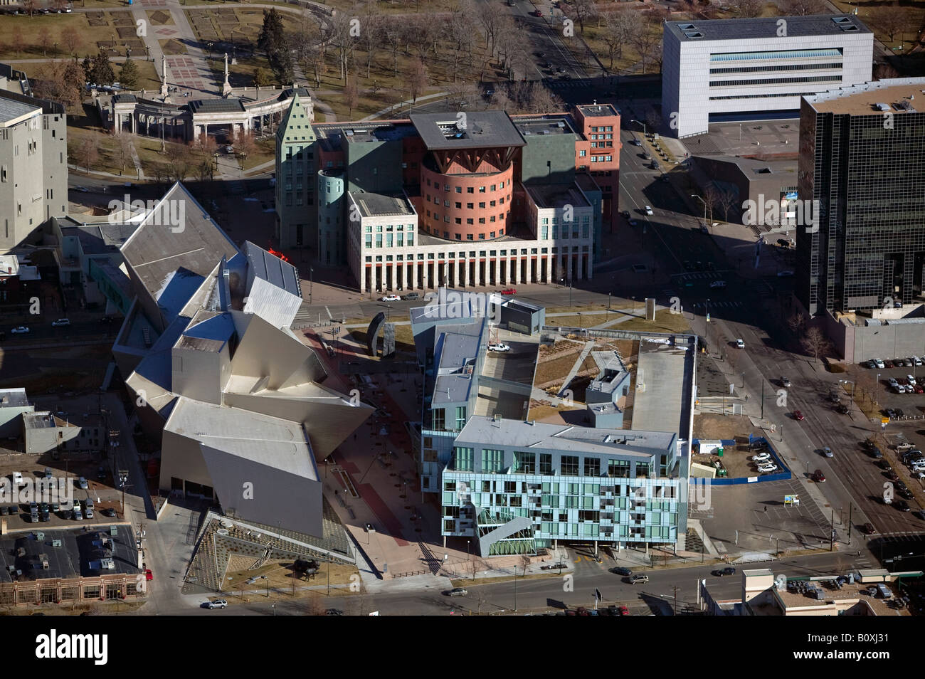 Denver Art Museum and Denver Public library Frederic C. Hamilton ...