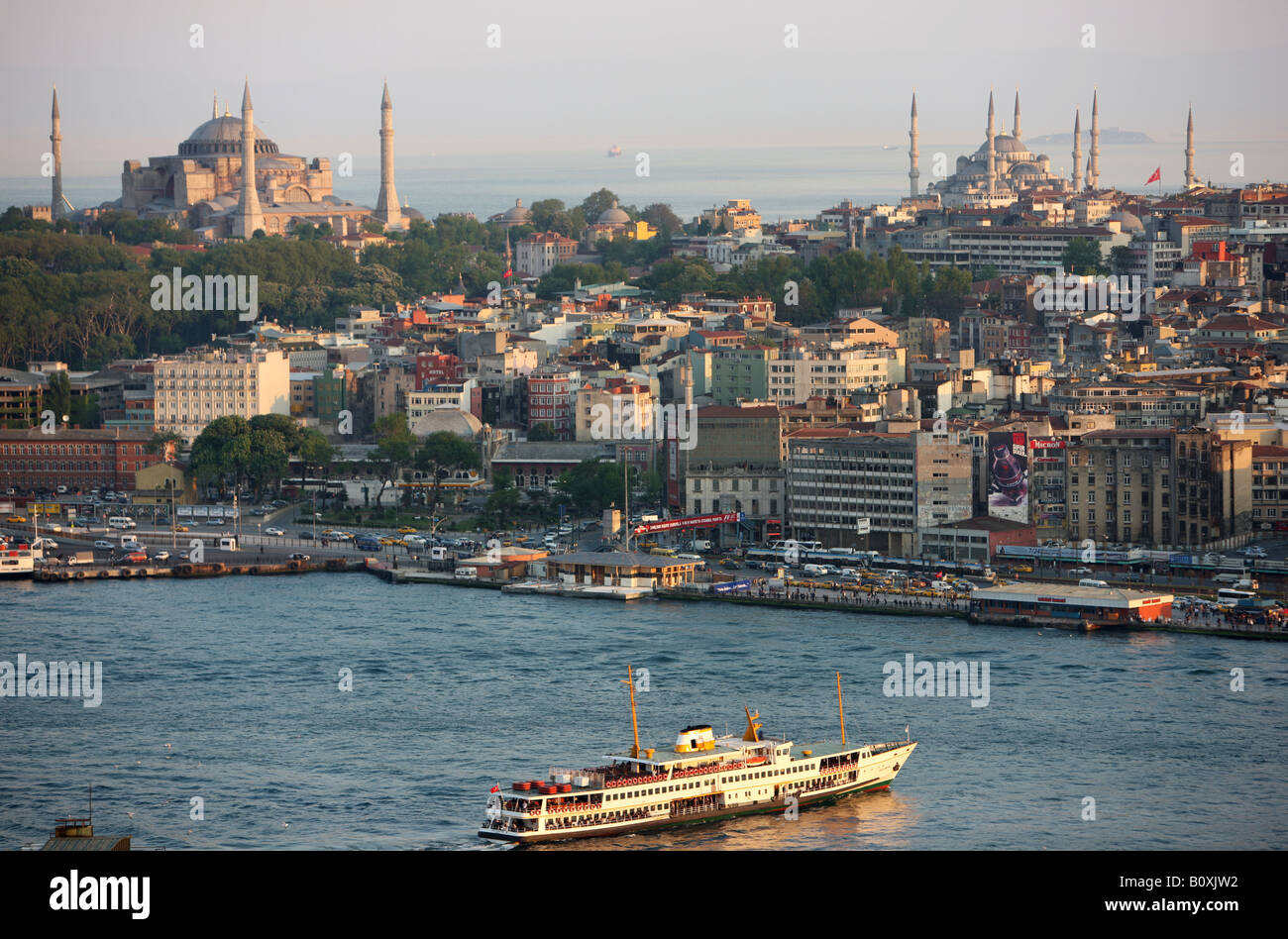 TUR Turkey Istanbul Golden Horn Mosques Stock Photo - Alamy