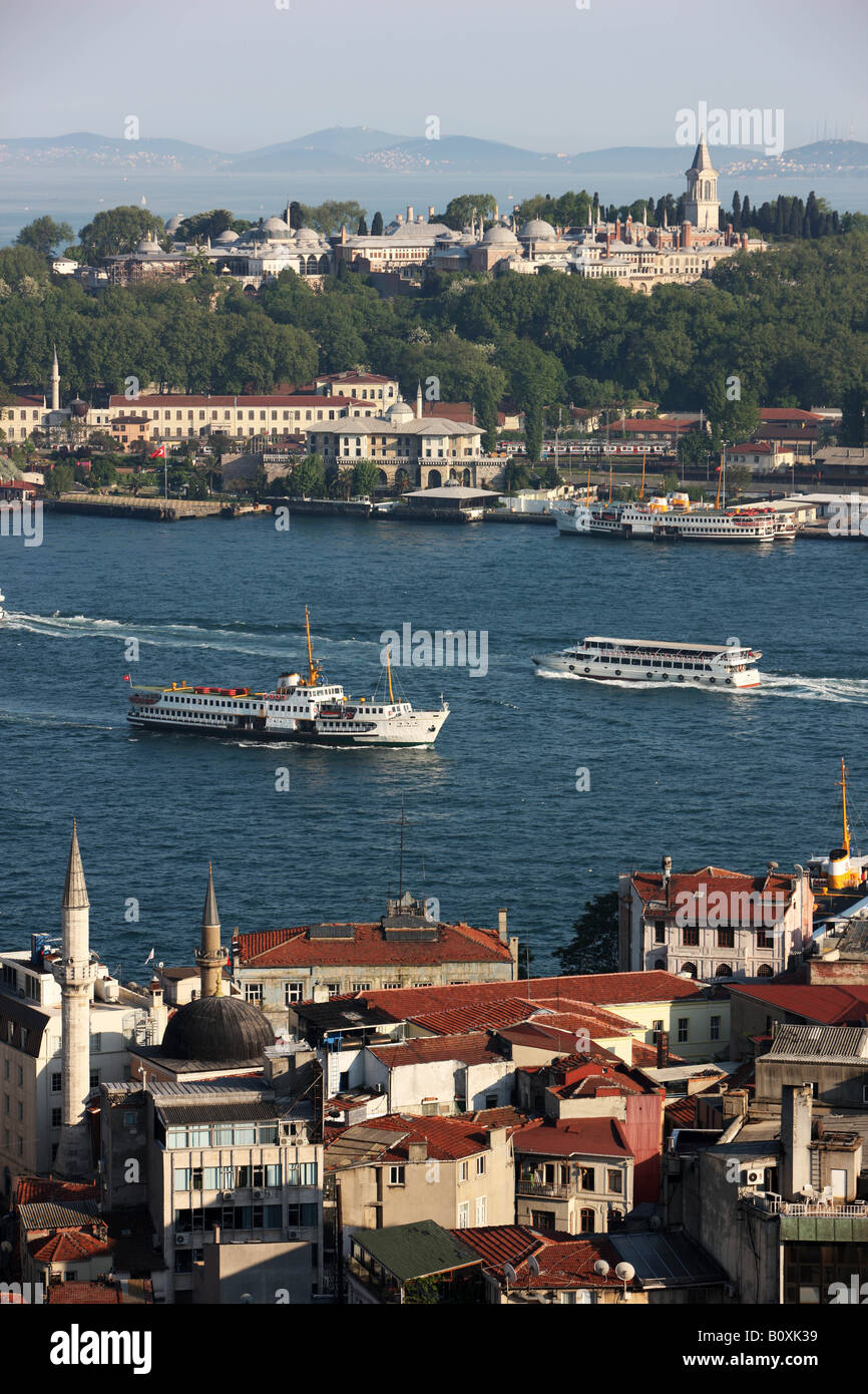 TUR Turkey Istanbul Golden Horn Mosques Stock Photo - Alamy