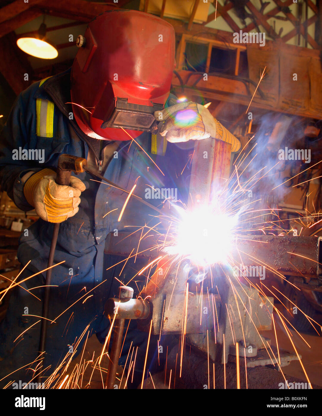 Refinery welder hi-res stock photography and images - Alamy