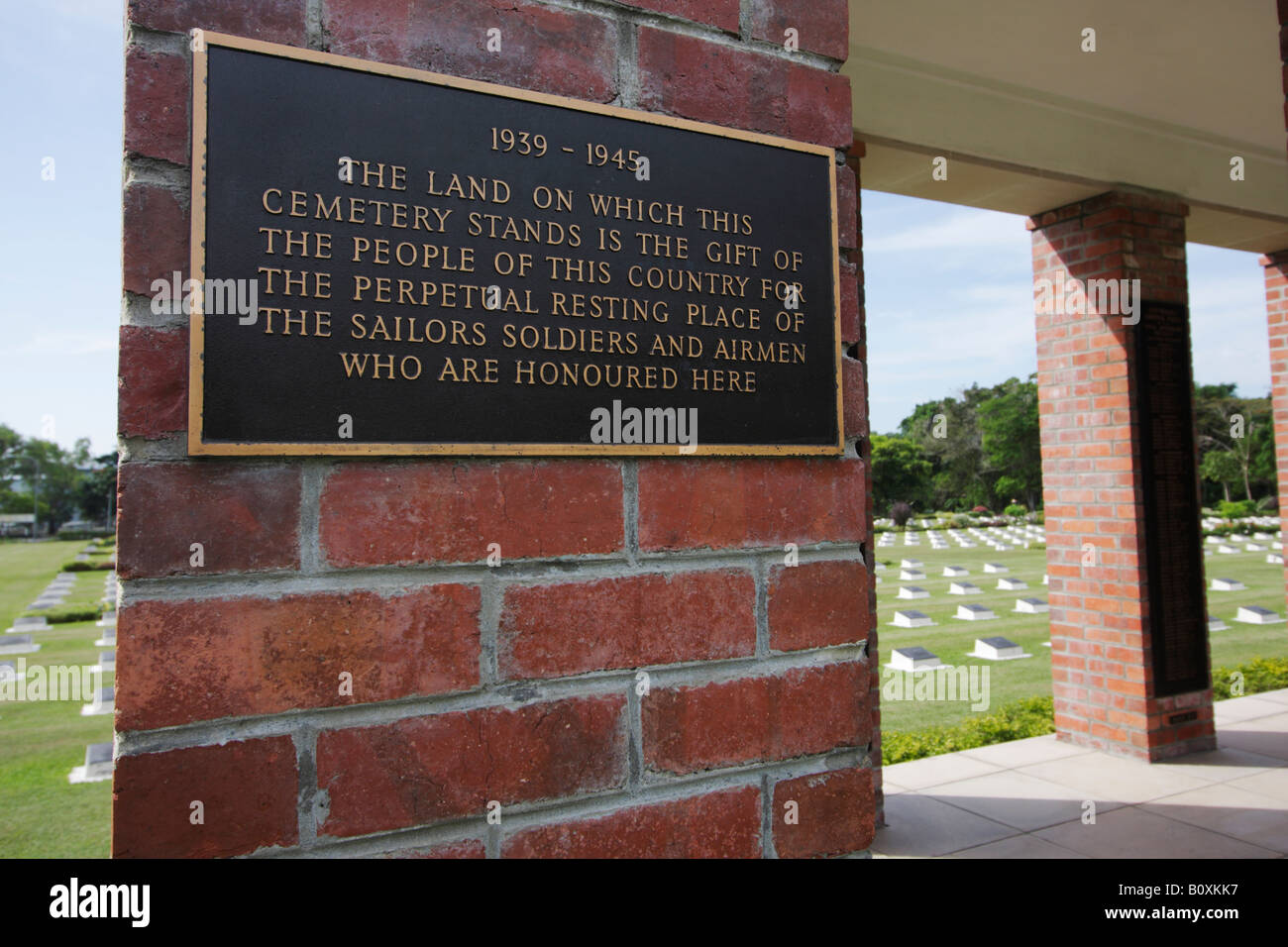 Labuan war cemetery hi-res stock photography and images - Alamy