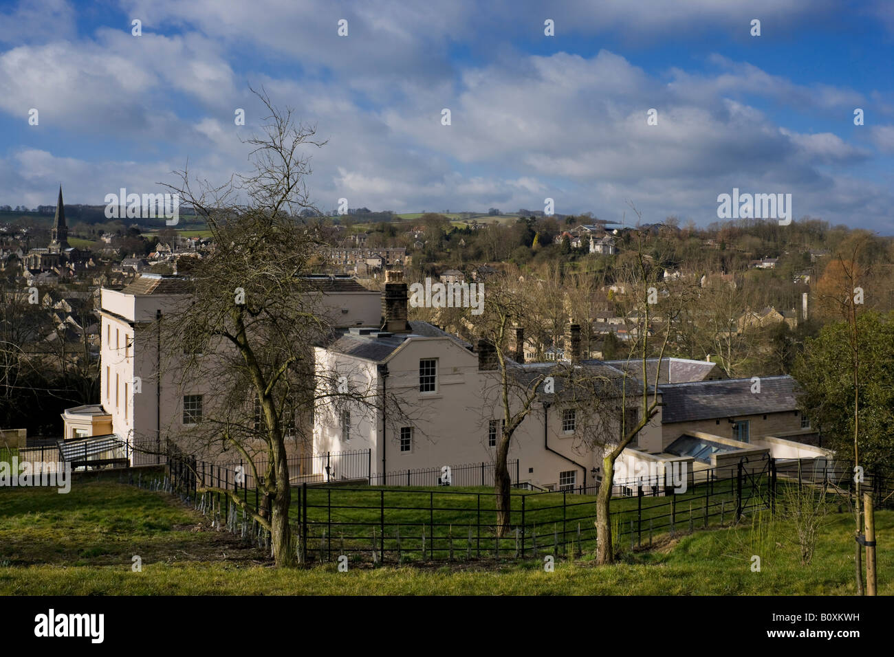 Bakewell castle hill hi-res stock photography and images - Alamy