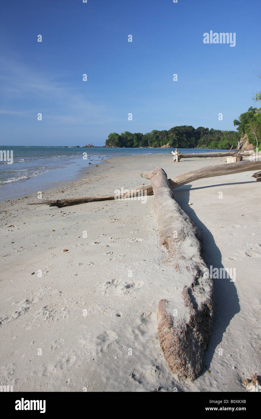 Deserted Beach, Pulau Labuan, Sabah, Malaysian Borneo Stock Photo - Alamy