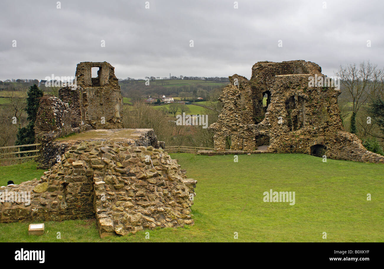 Narberth Castle in Pembrokeshire Stock Photo - Alamy