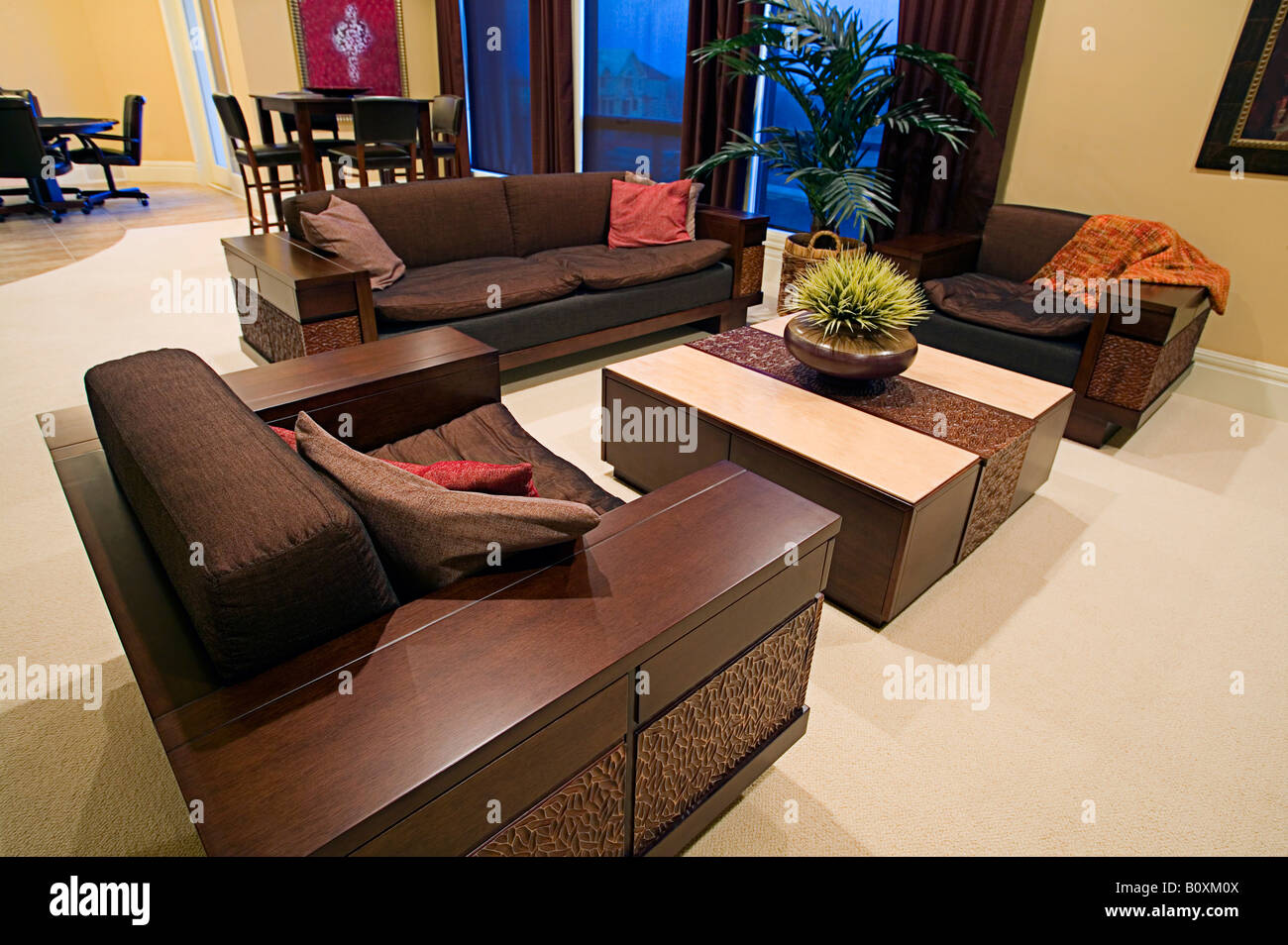 Inside a living room Stock Photo - Alamy