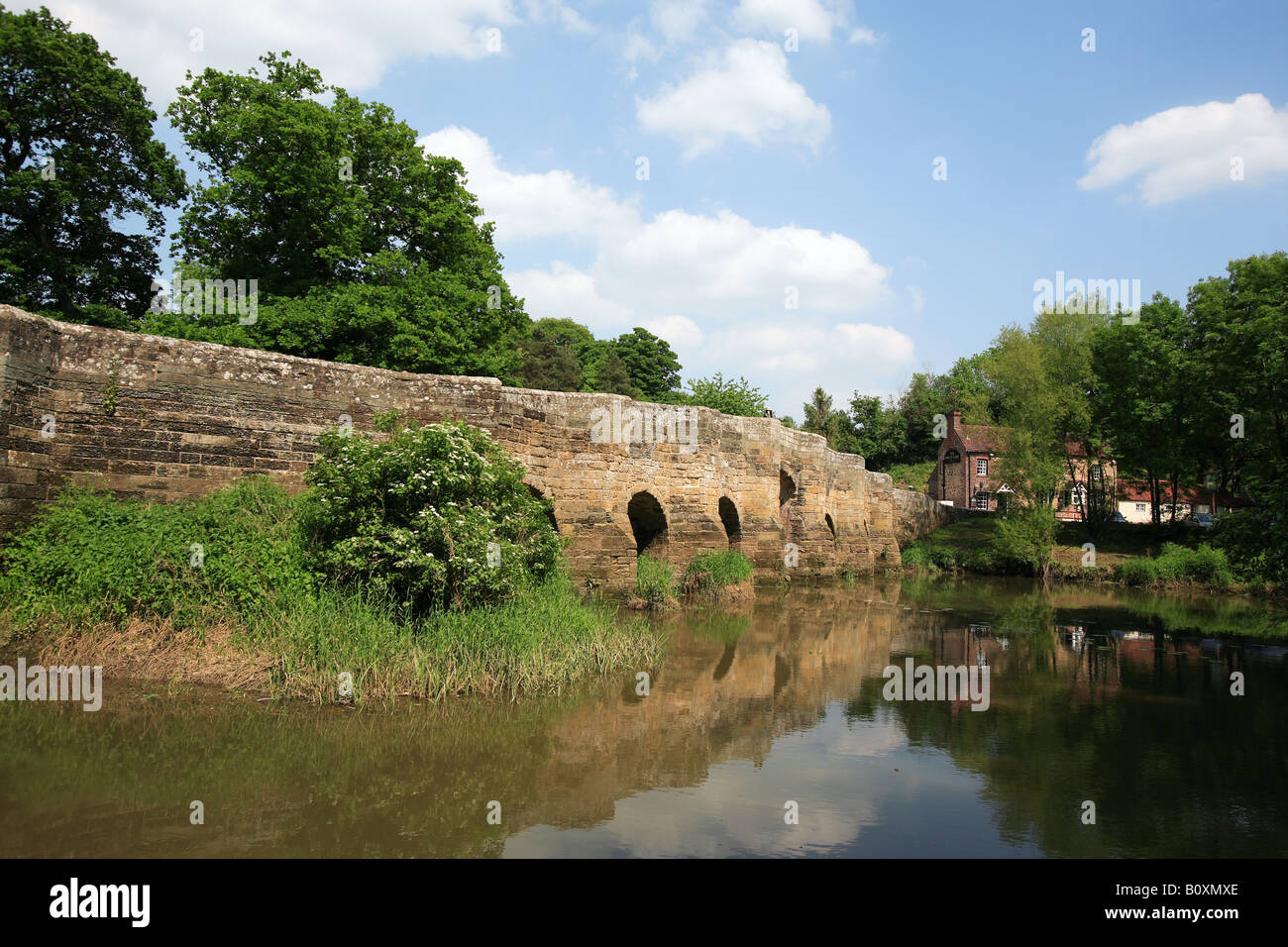 united kingdom west sussex stopham bridge over the river arun Stock ...