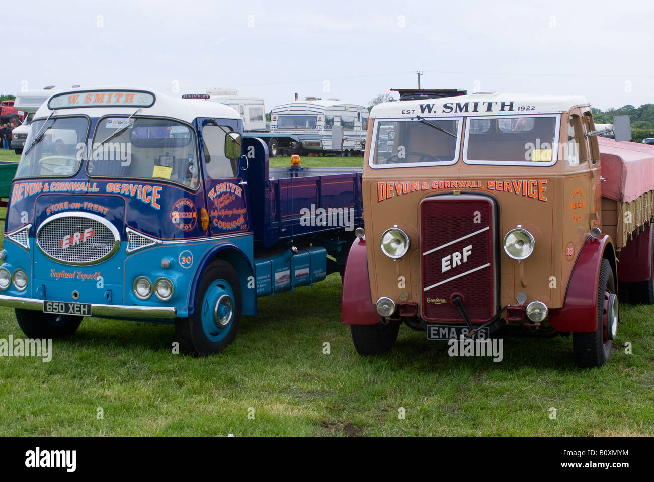 An ERF KV Circa 1960 with ERF1938 6 Wheel Dropside trucks at Smallwood ...