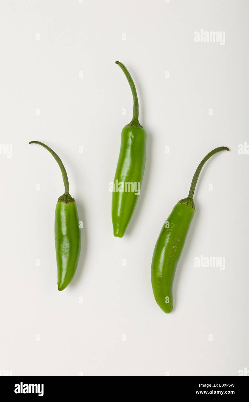 Serrano Chili Pepper Stock Photo - Alamy