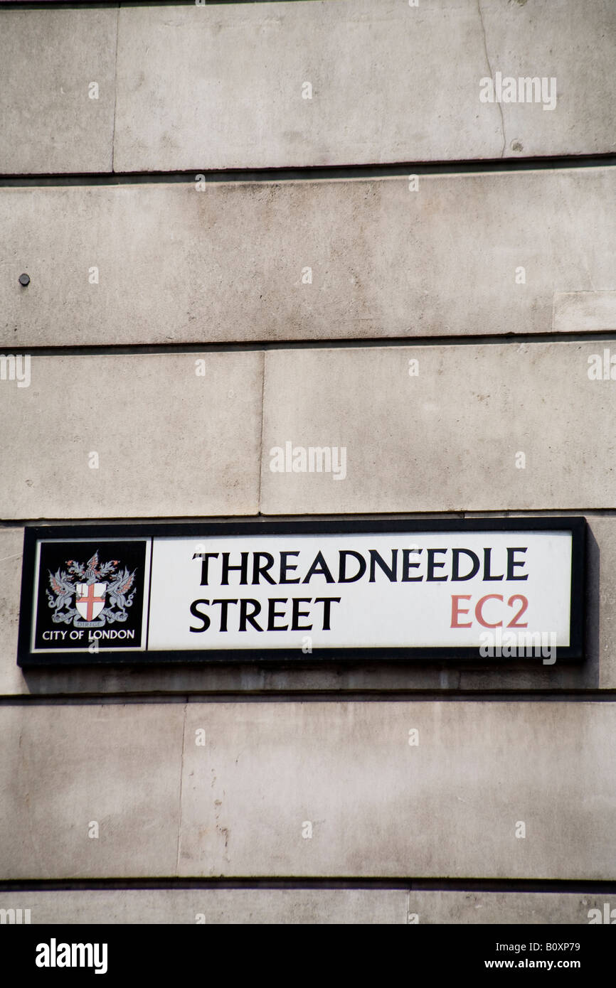 Threadneedle street hi-res stock photography and images - Alamy