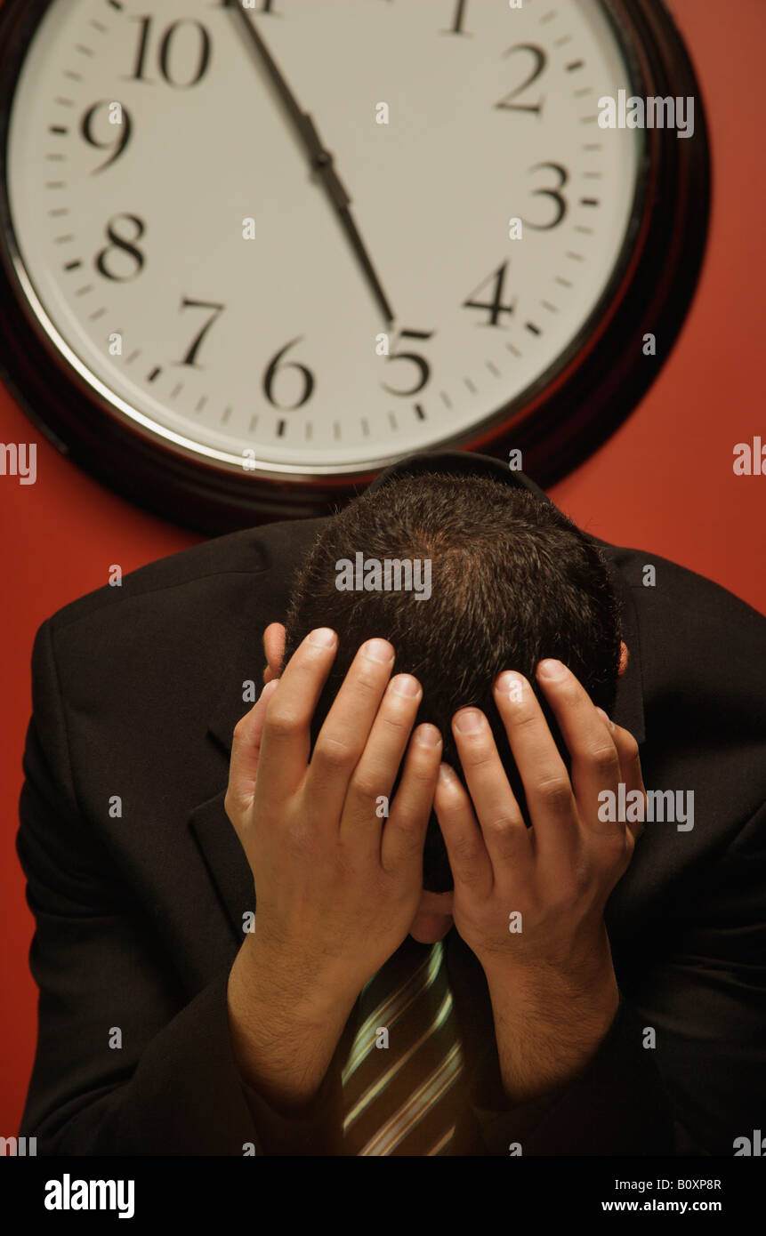 Pressure of time Stock Photo - Alamy