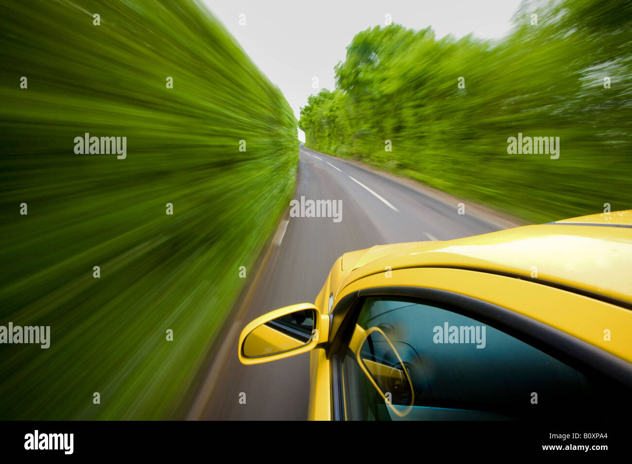 Car fast blurry country hi-res stock photography and images - Alamy