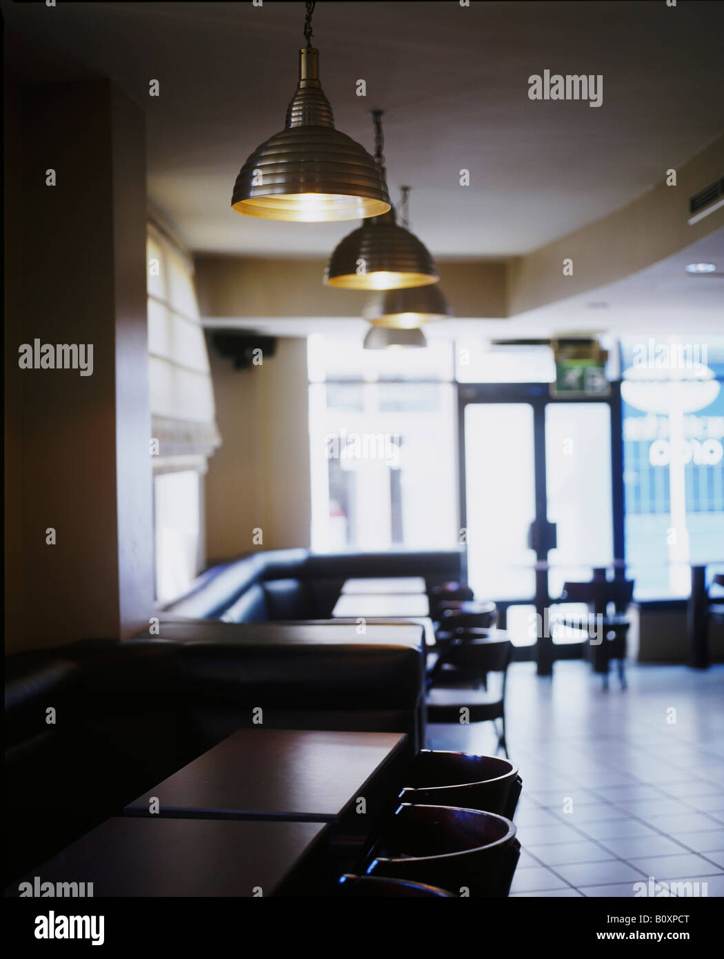 Architectural interior of a bar sitting area Stock Photo - Alamy