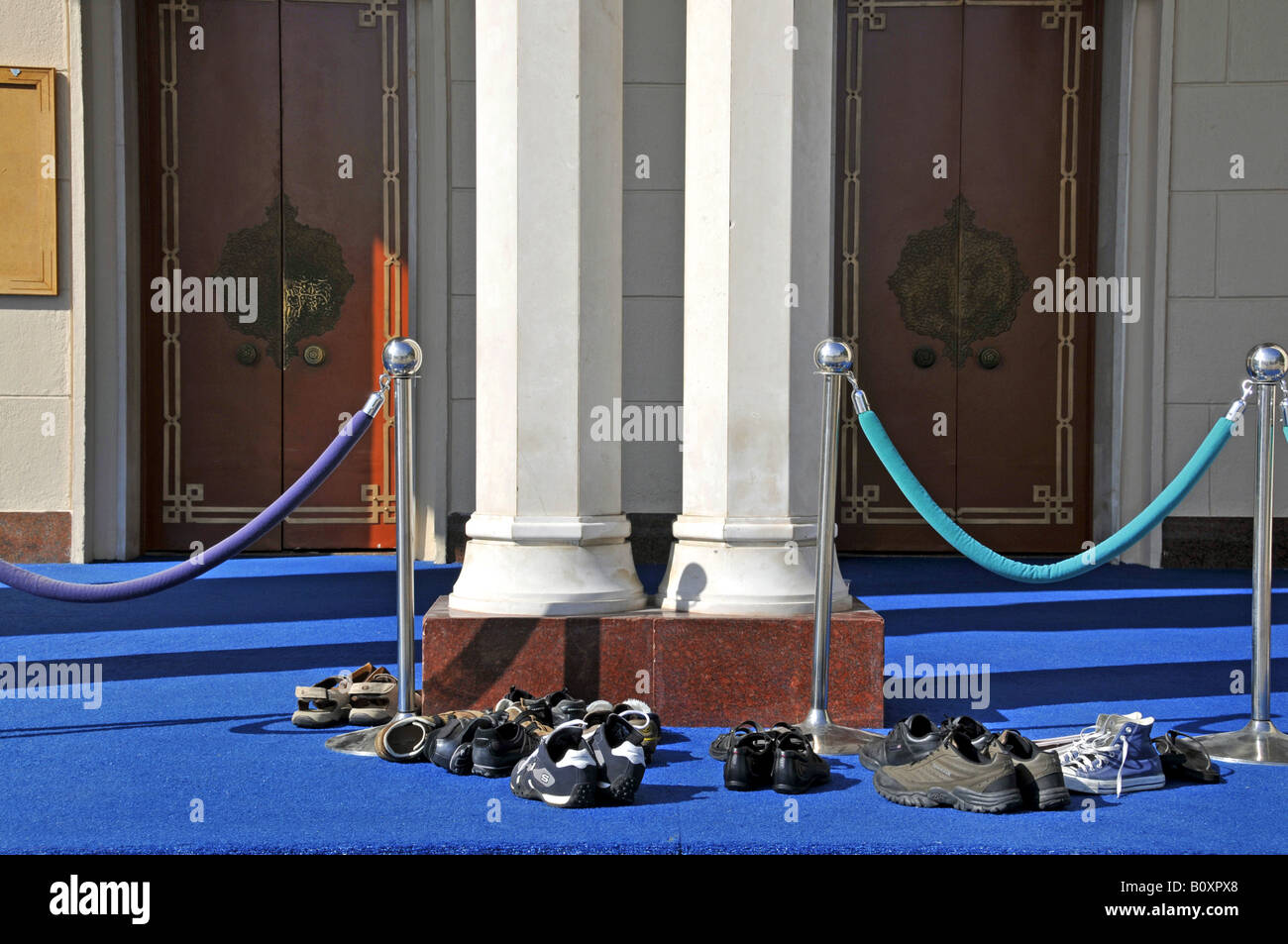 Shoes in front of mosque in dubai hi-res stock photography and images ...