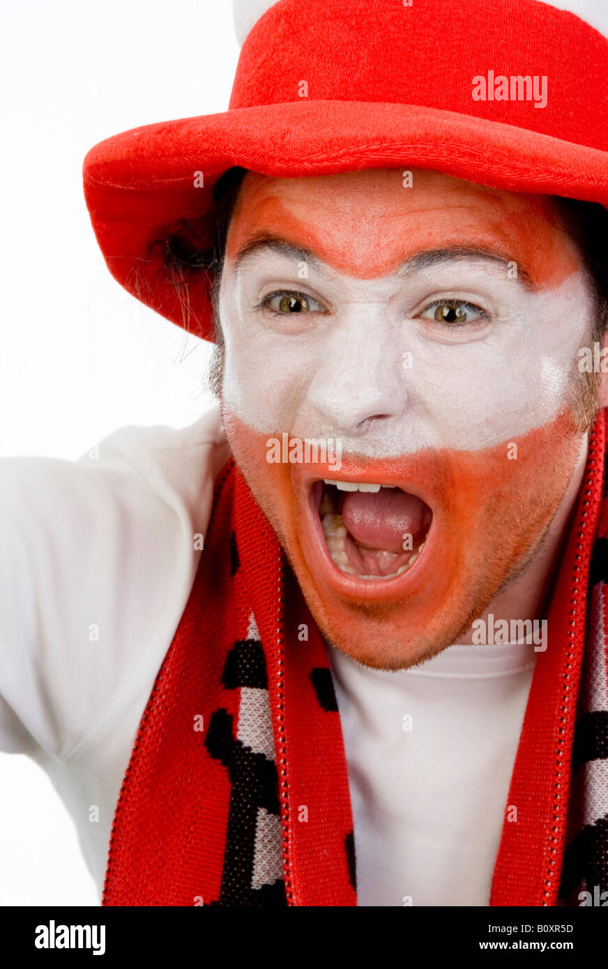 Screaming face painting hi-res stock photography and images - Alamy