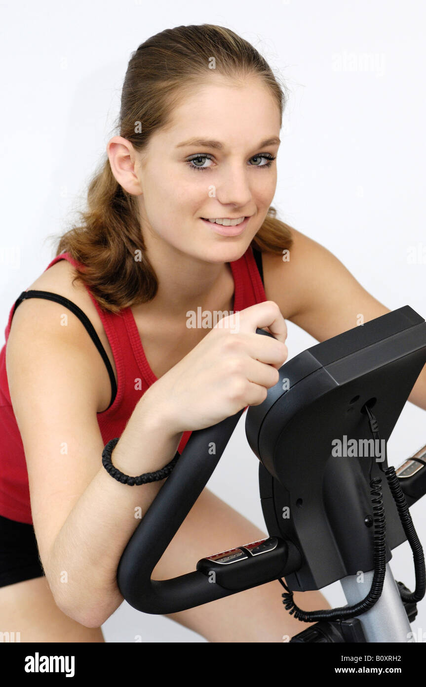 Exercise Bike Machine Cut Out Stock Photos & Exercise Bike Machine Cut ...