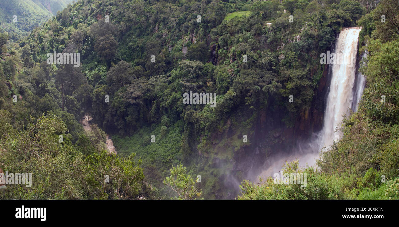Thomson's falls close to Nakuru, Kenya Stock Photo - Alamy
