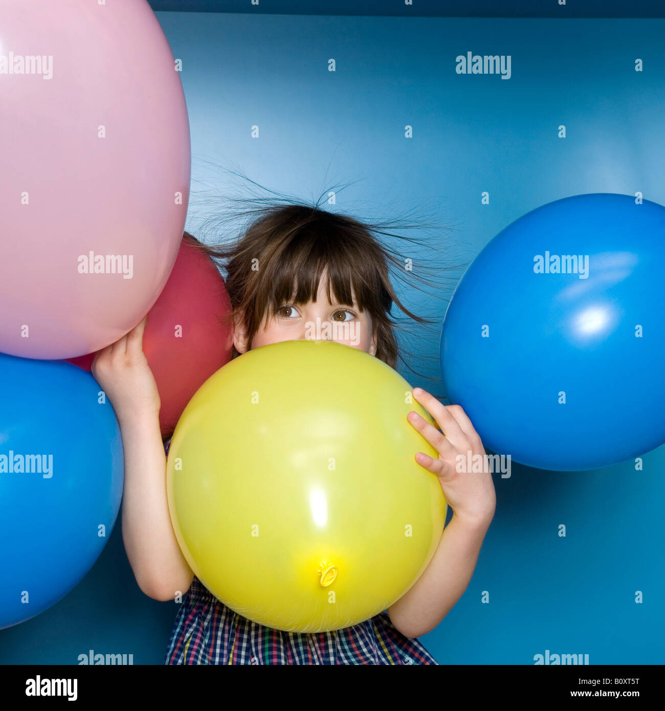 Blowing balloon for kid hi-res stock photography and images - Alamy