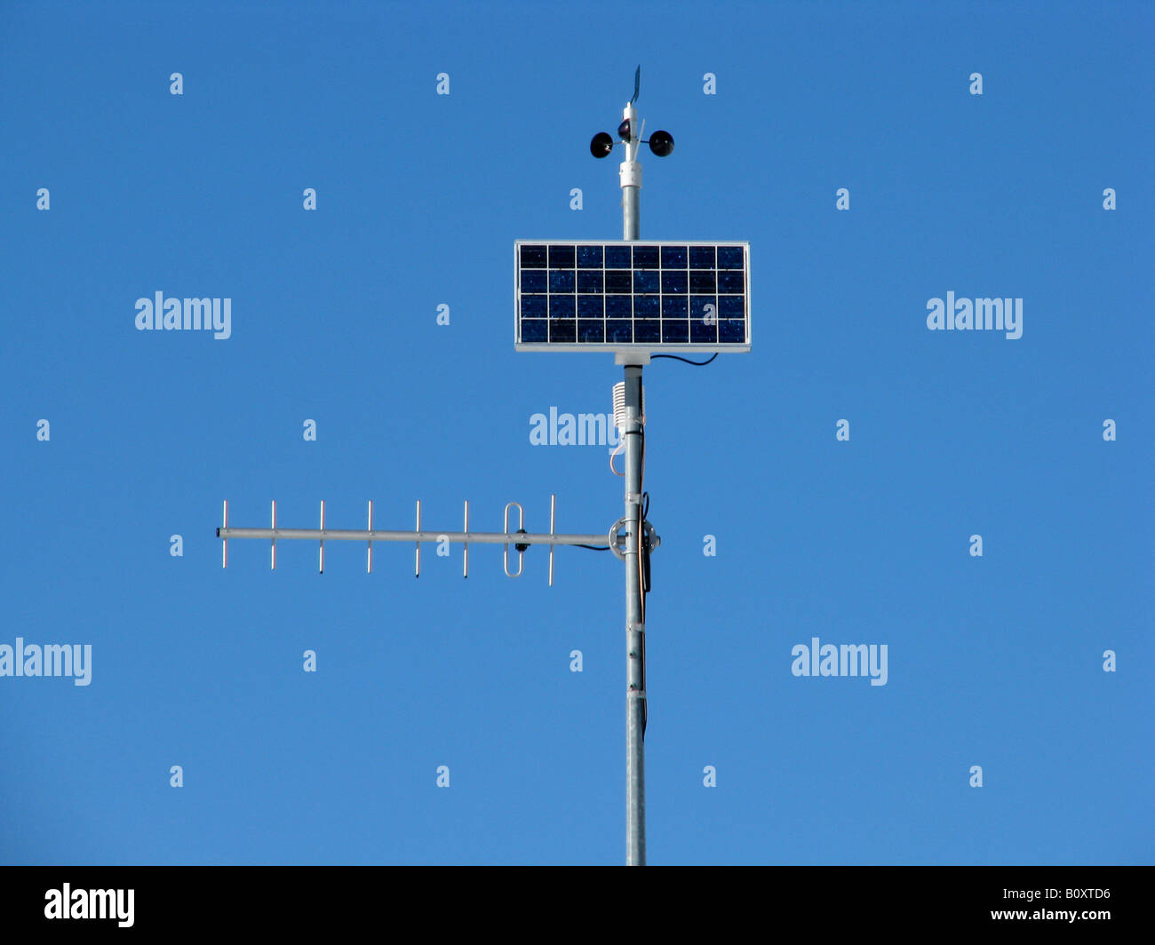Small weather station with tiny windmill hi-res stock photography and ...