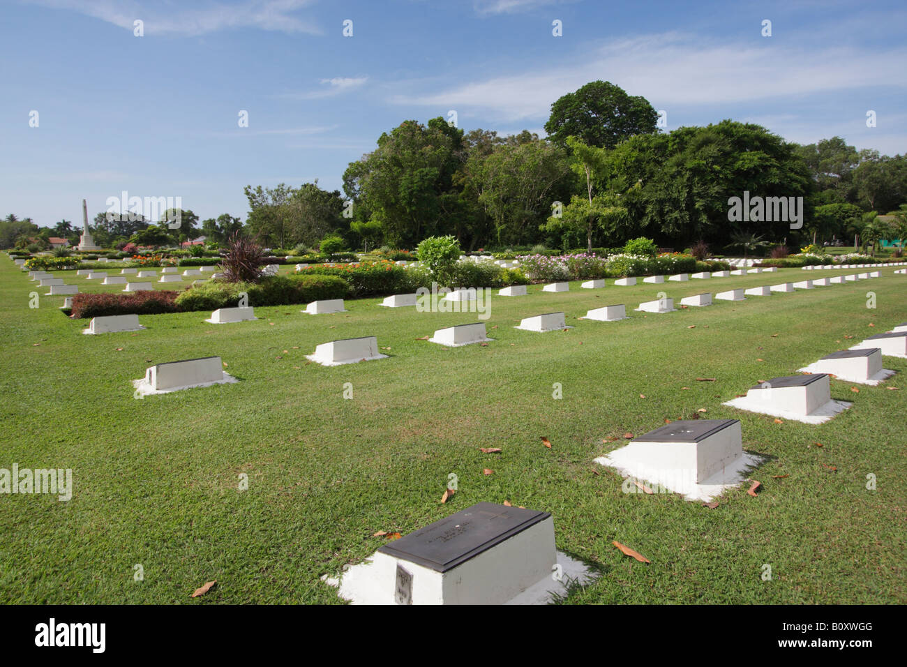 World War 2 Memorial, Pulau Labuan, Sabah, Malaysian Borneo Stock Photo ...