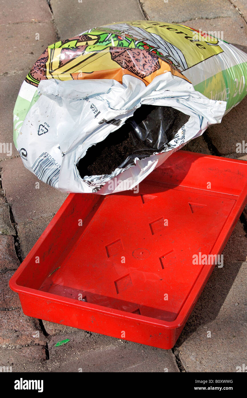 Filling In Potting Soil High Resolution Stock Photography and Images ...