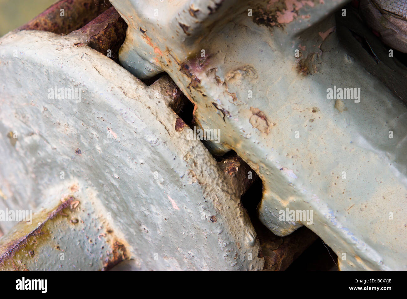 Rusty Canal Lock Cogs Stock Photo - Alamy