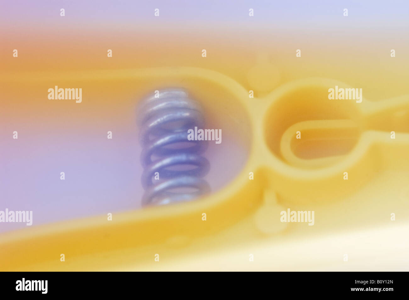 Yellow laundry peg hi-res stock photography and images - Alamy