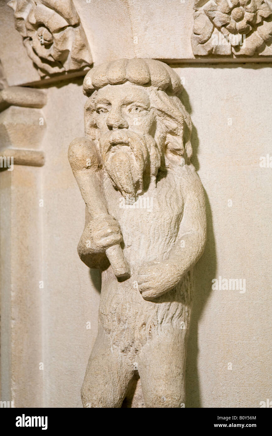 Green man carving church hi-res stock photography and images - Alamy