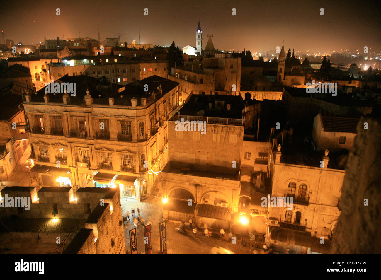 Israel Jerusalem Old City Wall Stock Photo - Alamy
