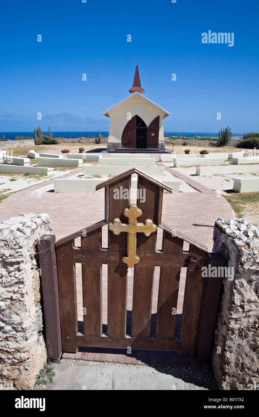 Small Chapel Alto Vista Church Aruba Stock Photo - Alamy