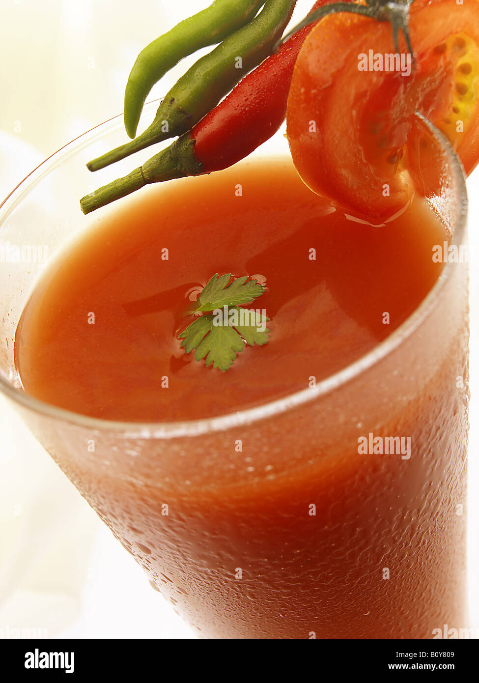 tomatoe / tomato juice based cocktail Stock Photo - Alamy