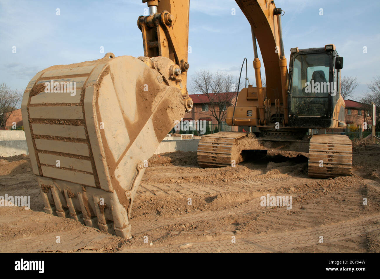 Caterpillar backhoe hi-res stock photography and images - Alamy