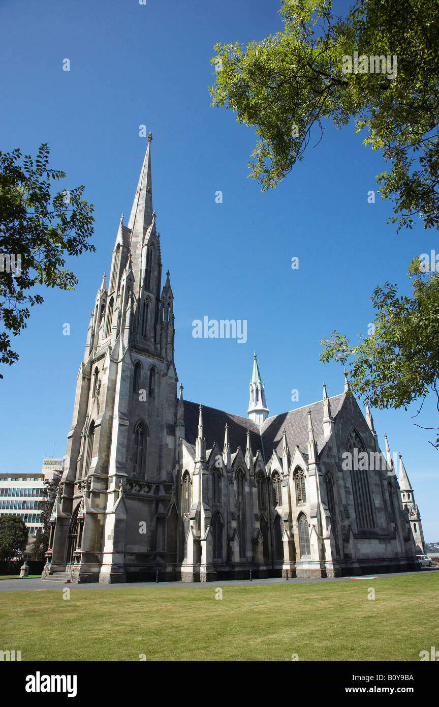 Historic First Church Dunedin South Island New Zealand Stock Photo - Alamy