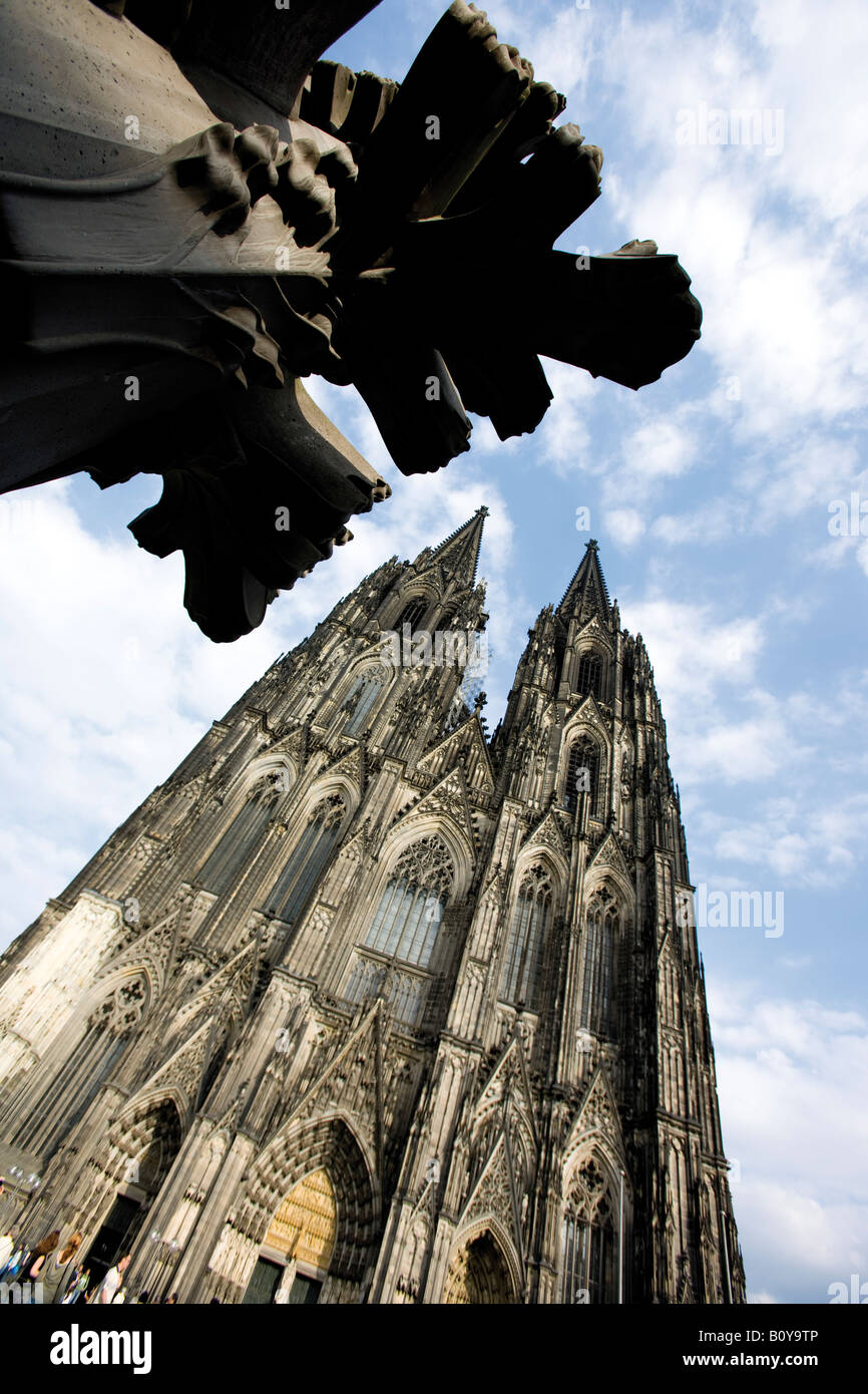 Architecture churches cologne cathedral built hi-res stock photography ...