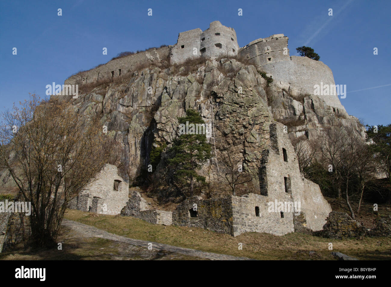 Hegau volcano and hohentwiel castle ruin hi-res stock photography and ...