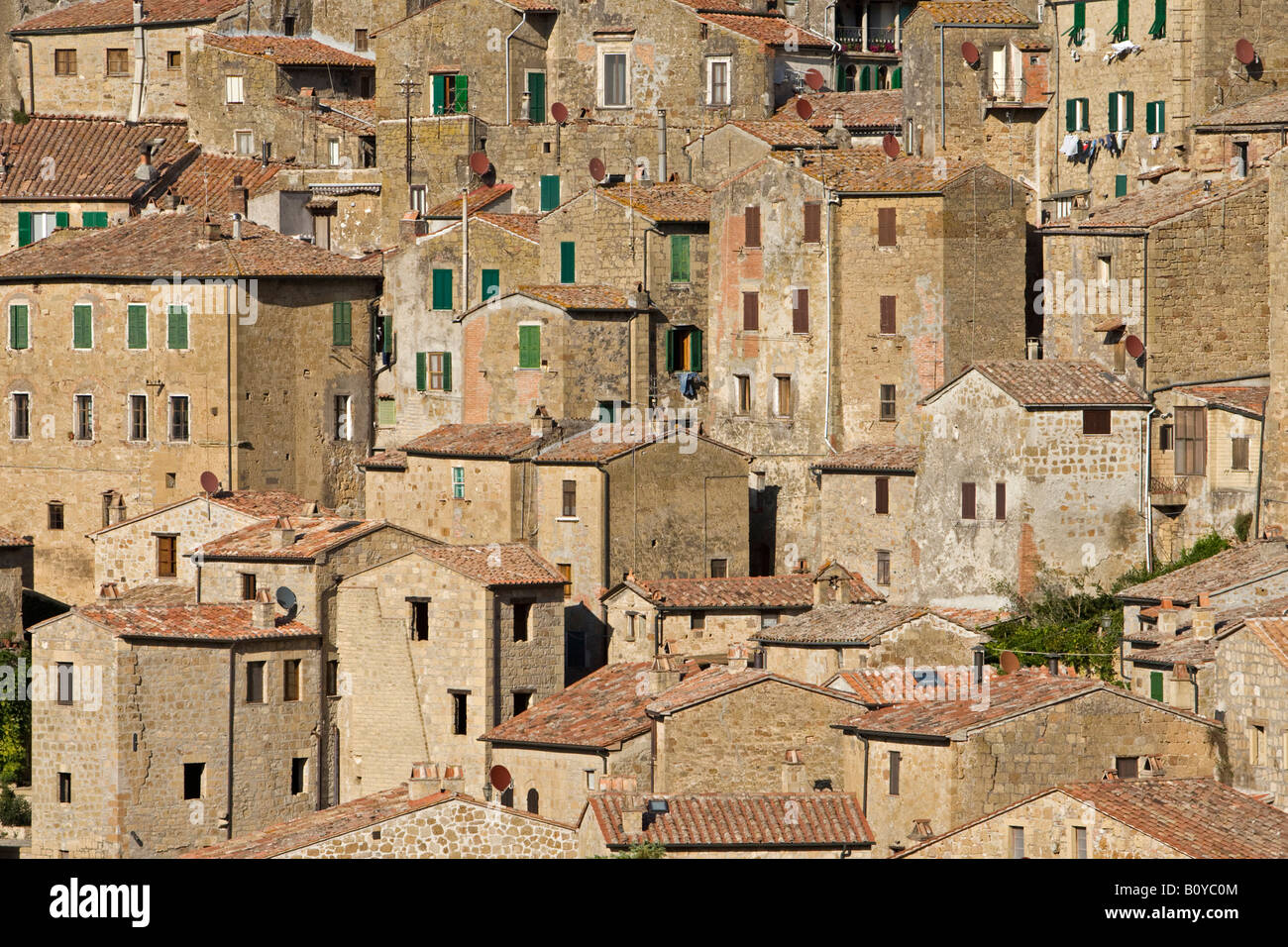 Italy, Tuscany, Sorano Stock Photo - Alamy