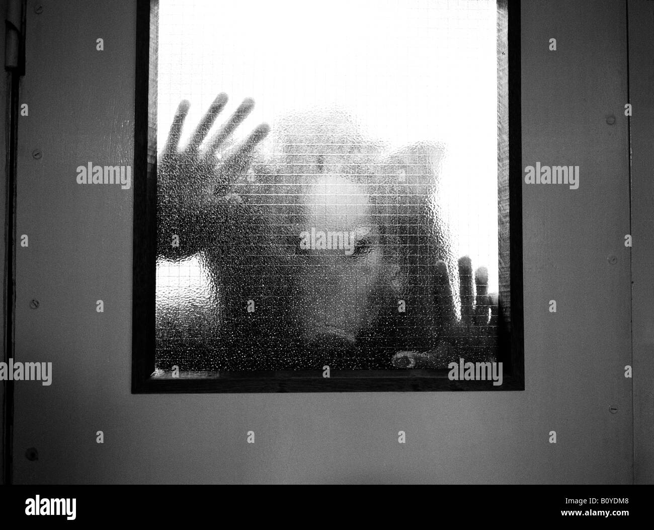 Masks of horror Black and White Stock Photos & Images - Alamy