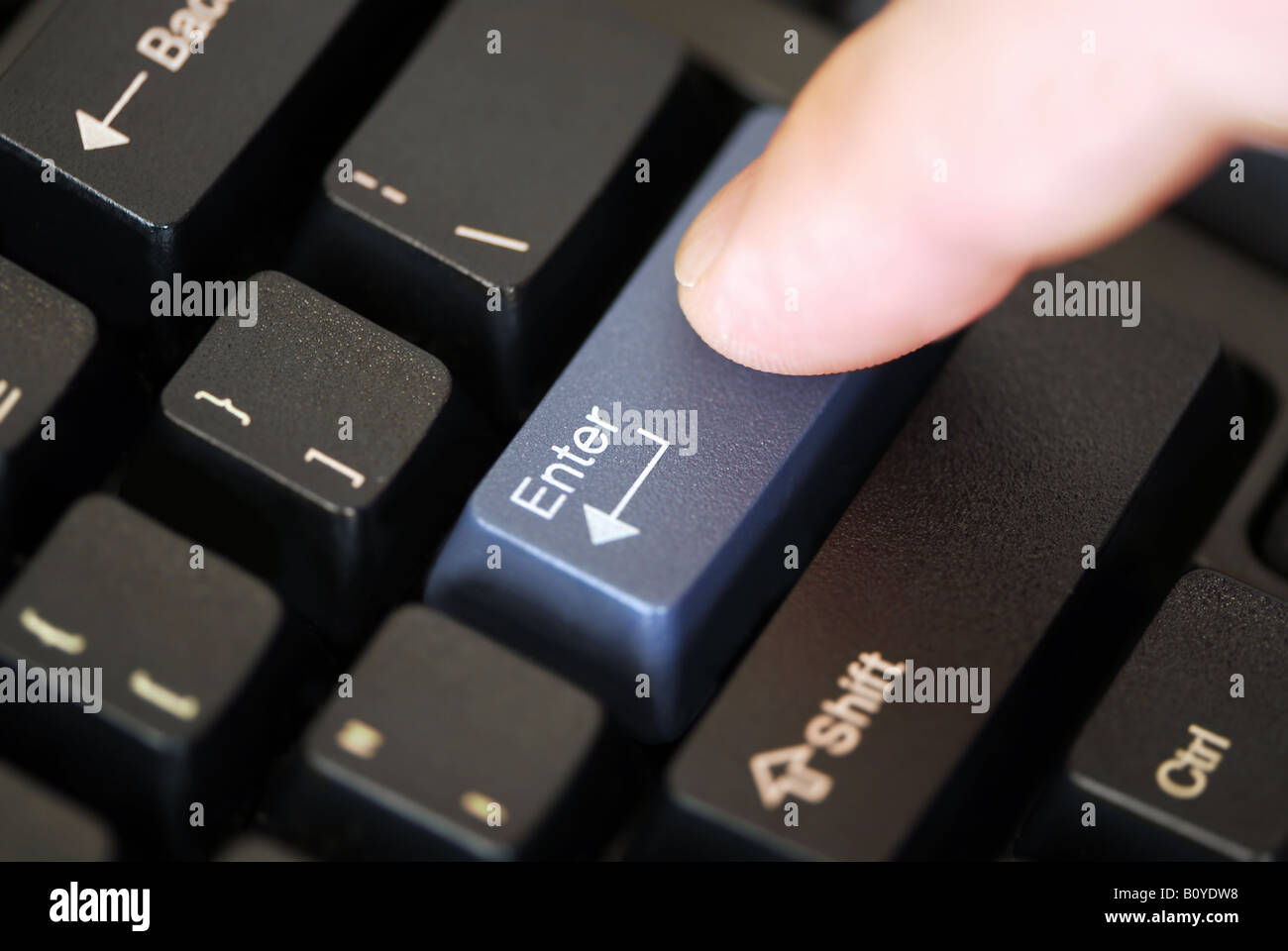 Finger type hi-res stock photography and images - Alamy