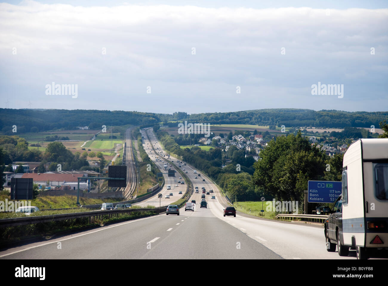 Motorways barriers hi-res stock photography and images - Alamy